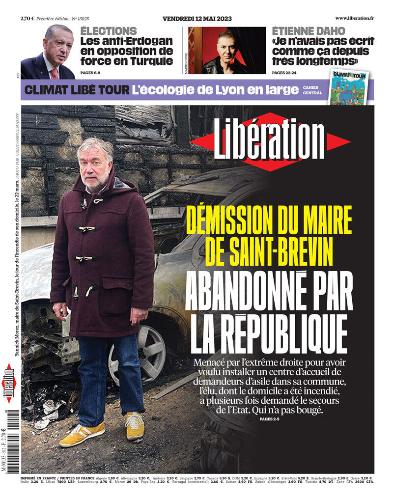 Libération on Twitter: "🚫 Démission du maire de #SaintBrevin : abandonné par la République. C ...