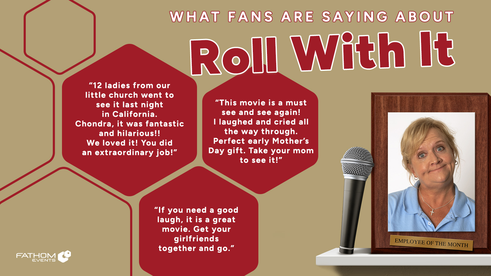 Fathom Events on Twitter: "What are fans saying about ROLL WITH IT starring @chondapierce? See ...