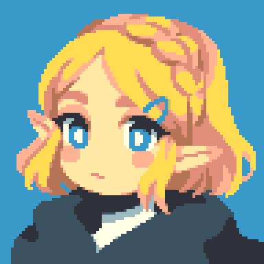 Pixel Art Princess Zelda