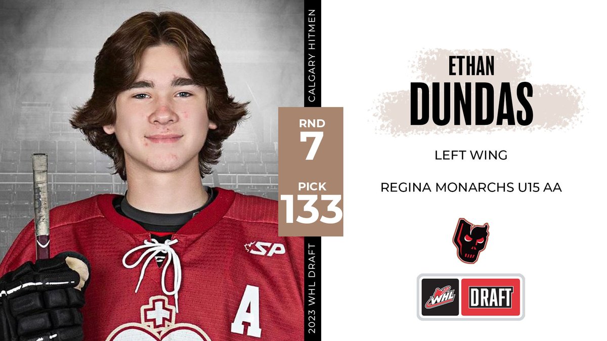 Calgary Hitmen on Twitter: "With the 133rd pick in the 2023 WHL Prospects Draft, the Hitmen ...