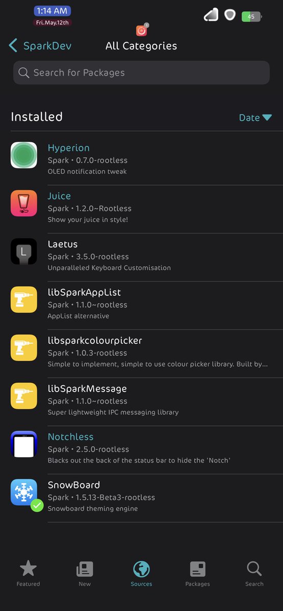 UAE_TECH 🖥🛠🇦🇪 on Twitter: "أدوات المطور @SparkDev_ تم تحديثها لتدعم جلبريك #Dopamine والأدوات ...