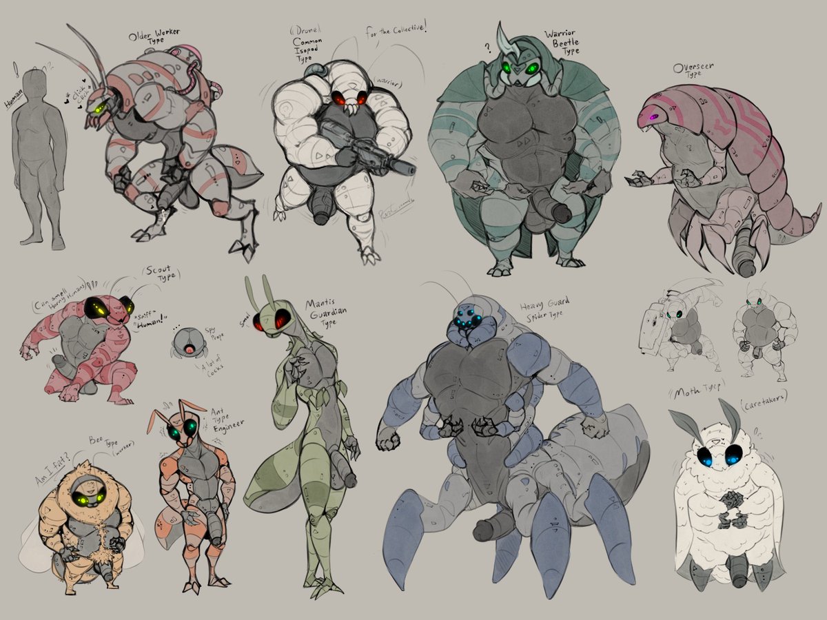 🔞🐗DesertBoar Duke🔞 on Twitter: "The Galilean Concordant-created biomechanical robots or Bugbots ...