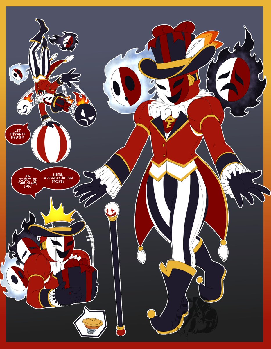 「how 'bout a Phanto Clown Circus Ringlead」|ShadowScarKnightのイラスト