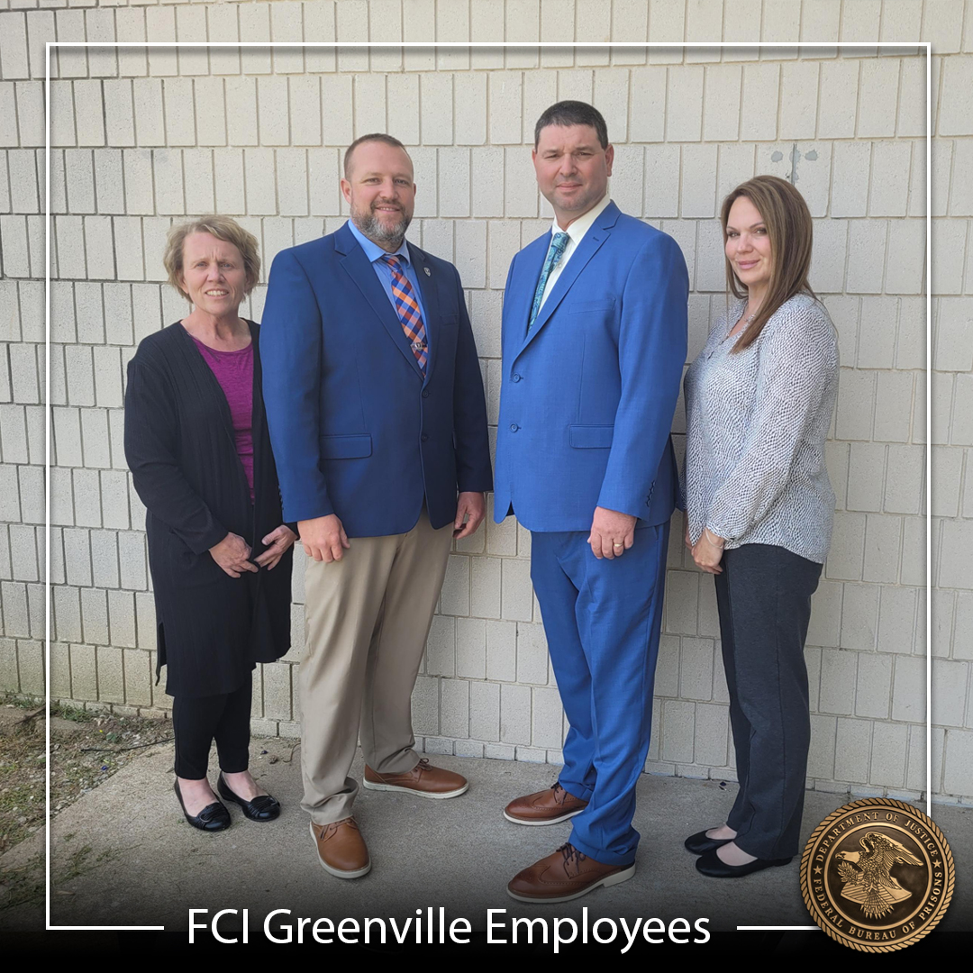 Federal Bureau of Prisons on Twitter: "6 FPC Greenville female incarcerated adults participated ...