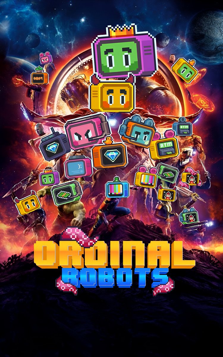 Ordinal Robots 🤖 | SOLD OUT on Twitter: "Do you have the power to hold an Ordinal Robot? Join ...