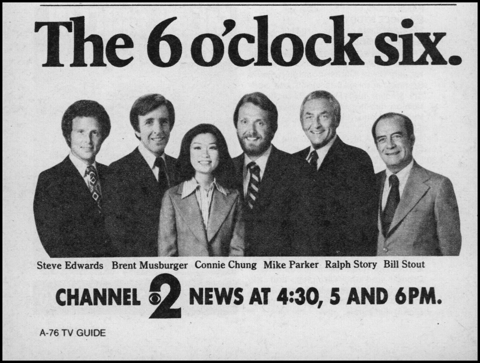 RetroNewsNow on Twitter: "📺CBS 2 Los Angeles (1978) https://t.co/HN1KIpjZAE" / Twitter