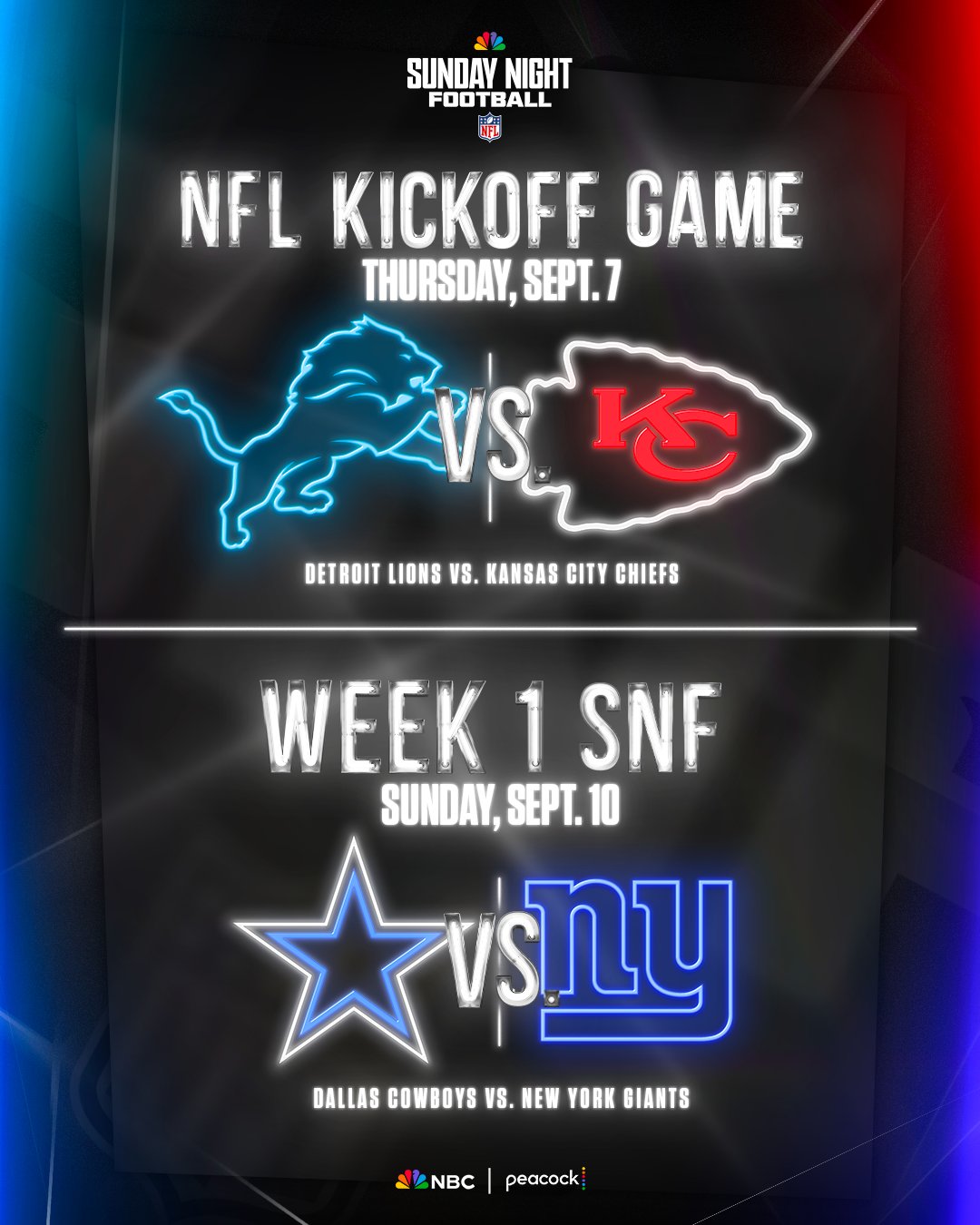 Sunday Night Football Kickoff Everything To Know About NFL Rule
