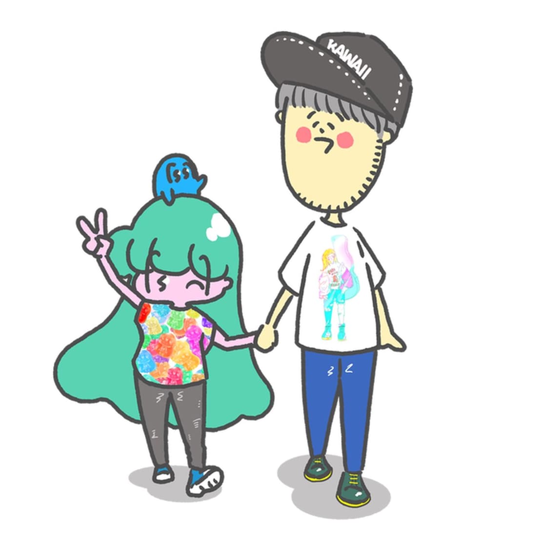 らむね 岡お絵描き芸人 On Twitter 【お絵描き芸人】として活動しています。 顔が全員一緒になる 世界一ハードルの低い似顔絵 地面に水で絵を描く ミストアート オリジナル