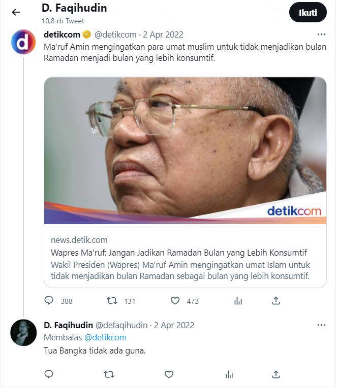 Yang bersangkutan sudah tabayun ke sahabat-sahabat Ansor Banser Kota ...