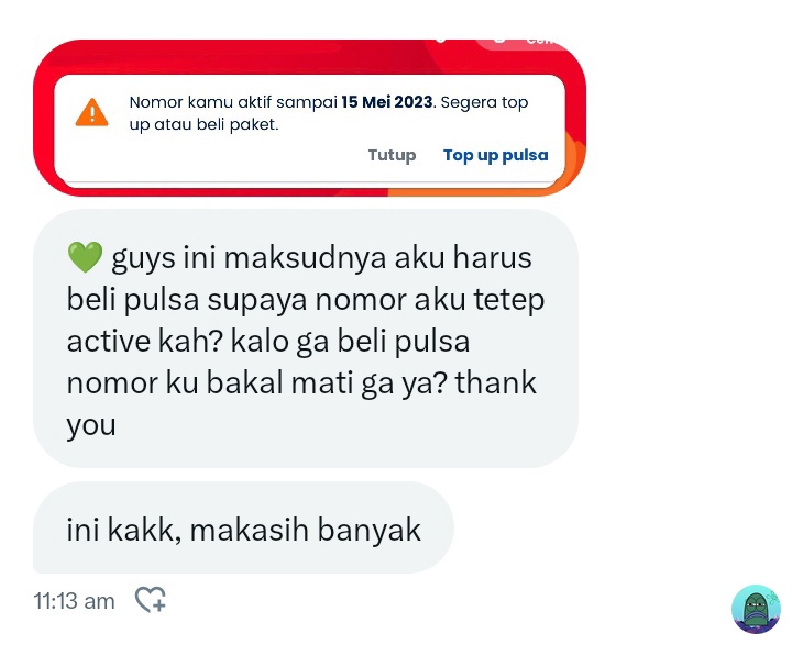 Tanyarl 💚 on Twitter: "💚 (titipan) MI NI MAL LI MA KA TA"