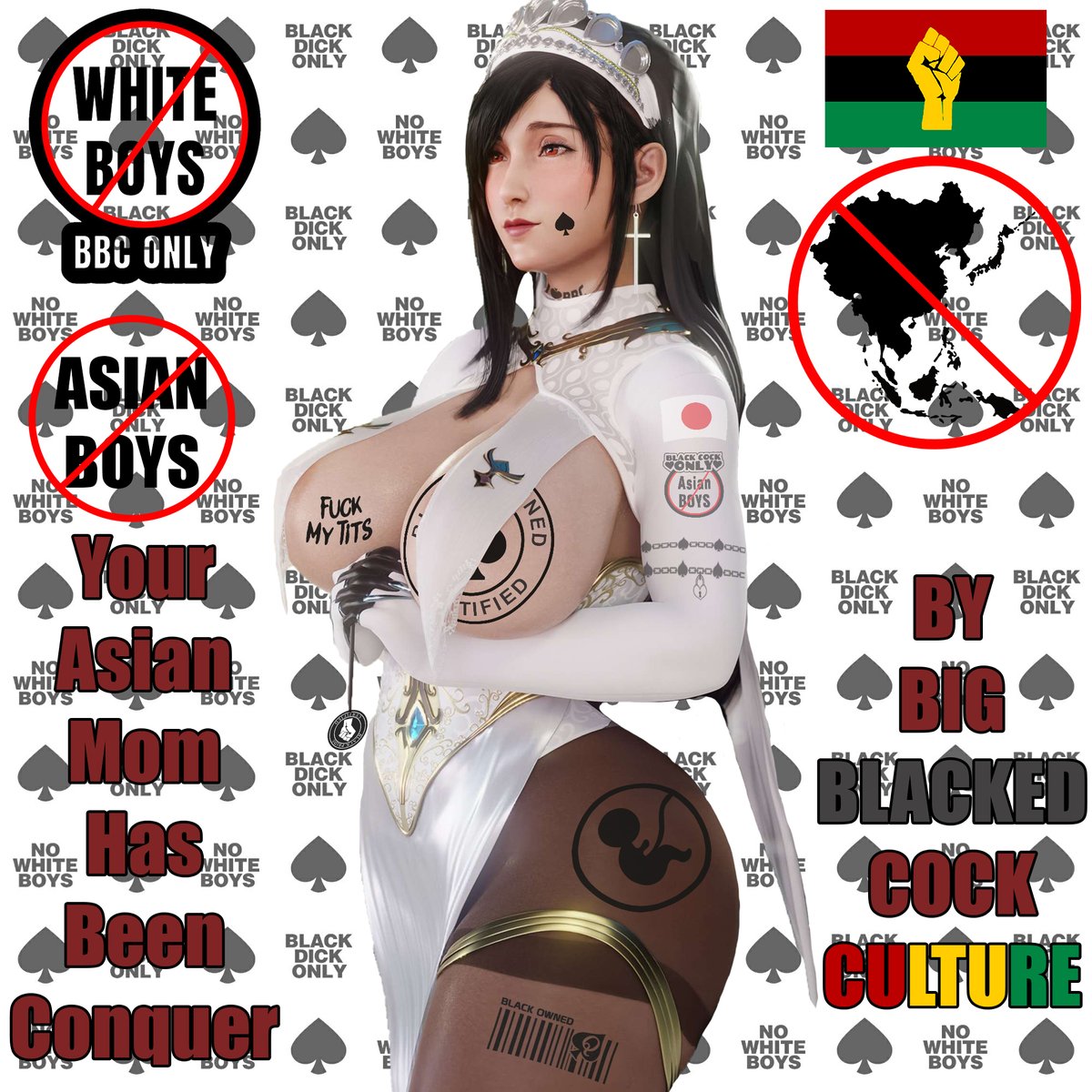 Asian Girls Blacked Company on Twitter: "Your Asian Mom has been slave by new culture Edit By ...