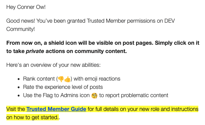 IroncladDev 🔩 on Twitter: "TYSM @ThePracticalDev