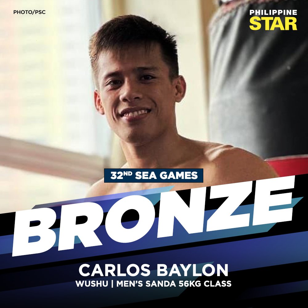 The Philippine Star on Twitter: "CONGRATULATIONS, CARLOS! 🥉 Carlos Baylon put another bronze in ...