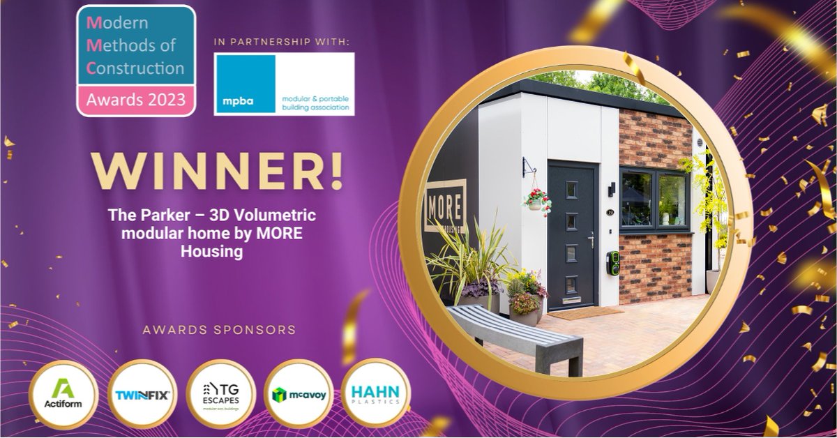 BRE Group on Twitter: "📄Congratulations to @MOREHousing on winning "Project of the Year ...