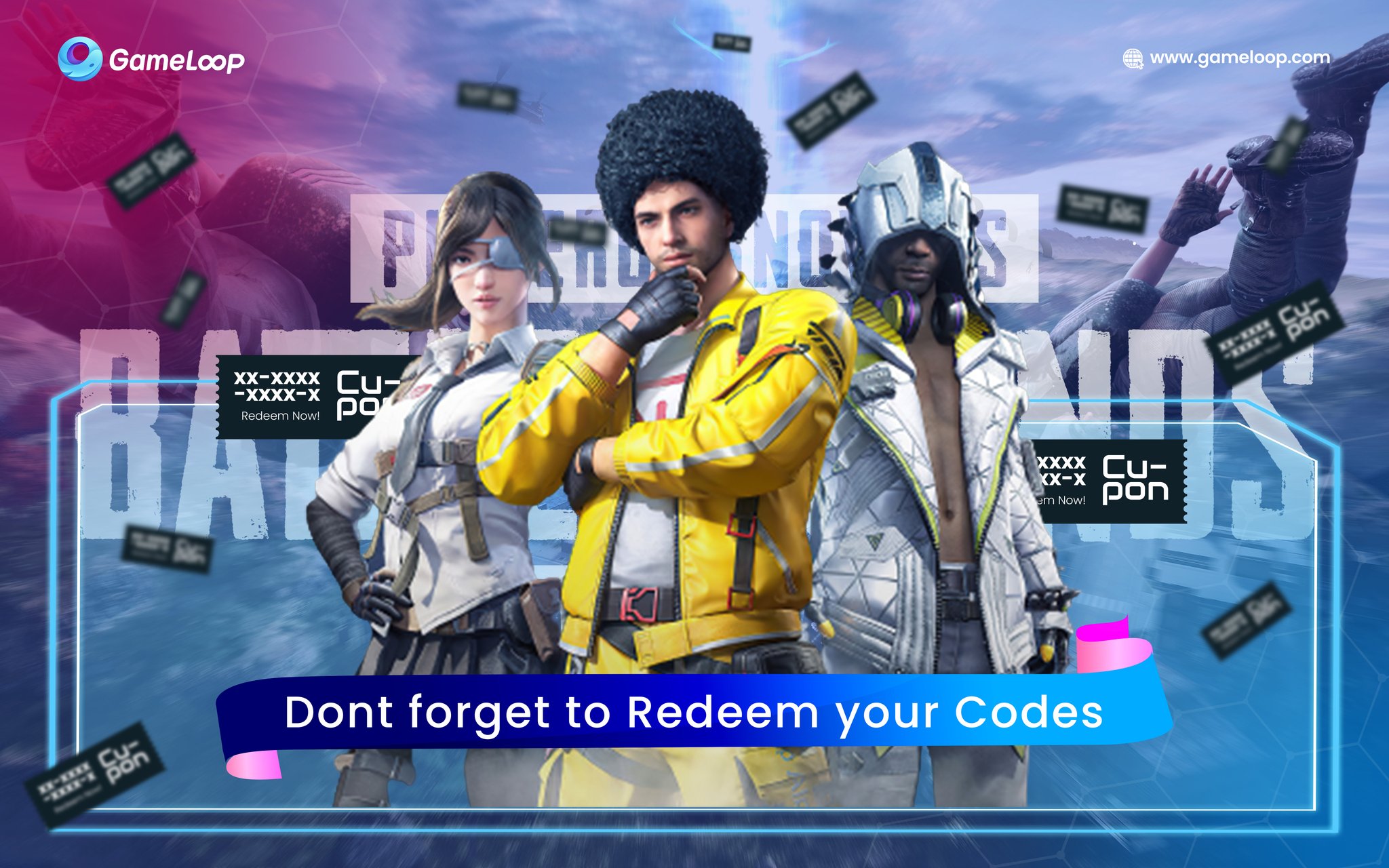 GameLoop Official on Twitter: "Join our Blog post and get Free PUBG Mobile UC Codes to redeem ...