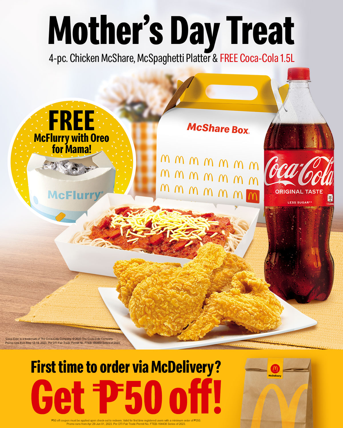 McDo Philippines on Twitter: "Treat your mom with this exclusive Mother's Day Bundle! ️💛 Order ...