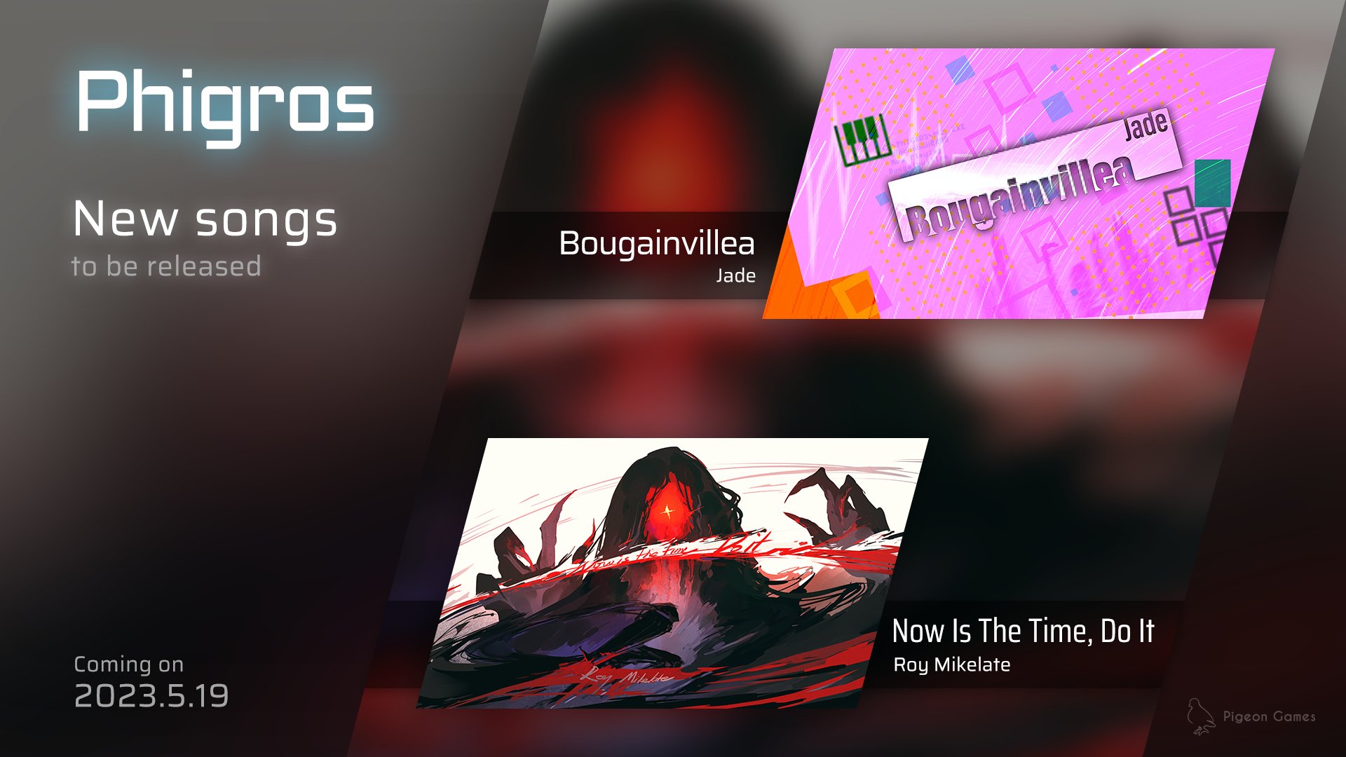 Phigros@Pigeon Games on Twitter: "[Phigros] New update will be released on 2023/05/19! This ...