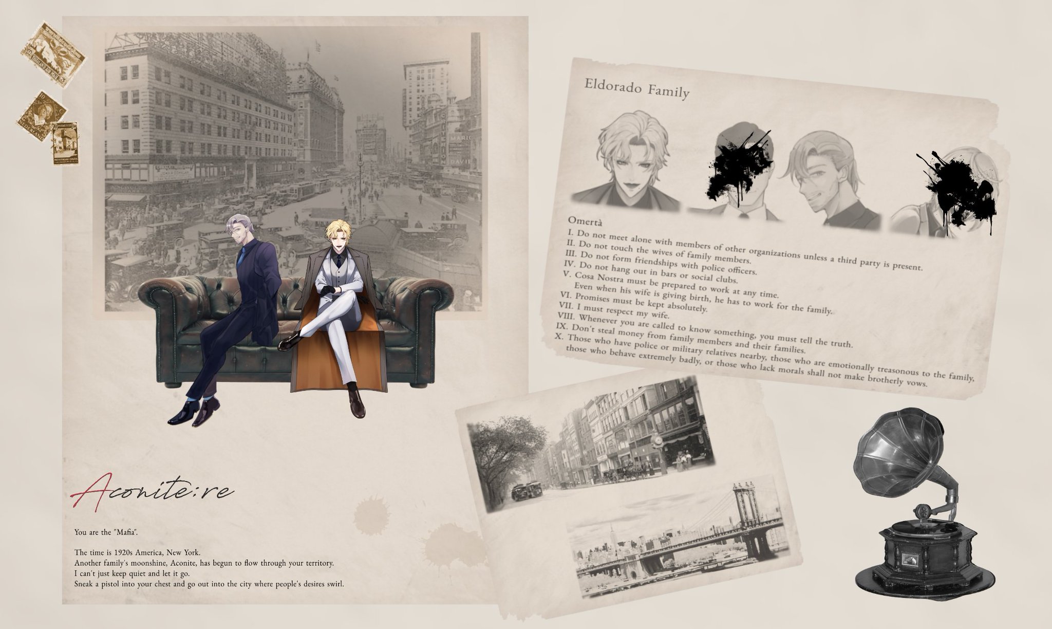 ハル🐐🍩 on Twitter: "CoC『Aconite:re』 2生還2ロストにて終了 KP：せとい様 HO1：アーロン・エルドラード / 私 HO2：ジルド・セリオ / 毛長様 HO3 ...