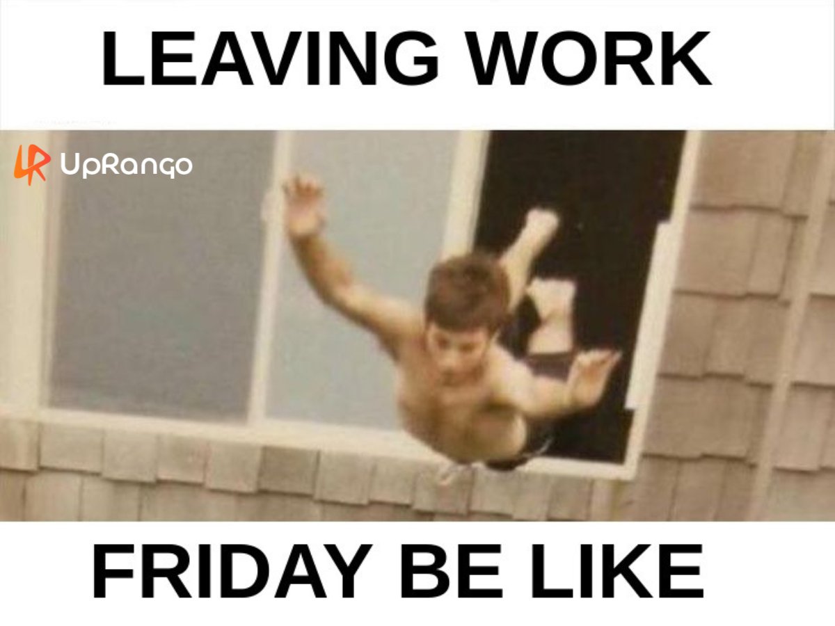 Leaving Work Like Meme