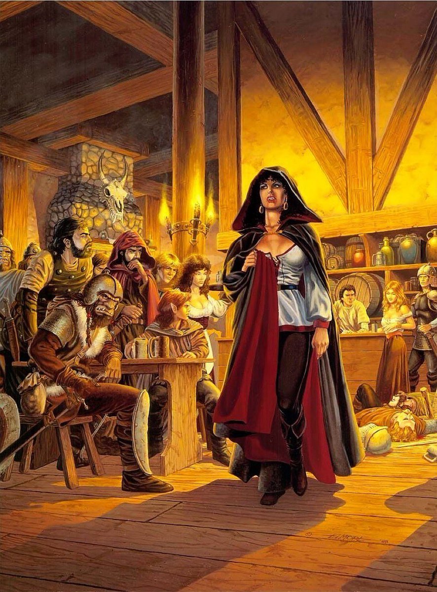 YoDanno #DragonlanceDragonlance on Twitter: "DYK that Larry Elmore’s wife Betty, daughter ...