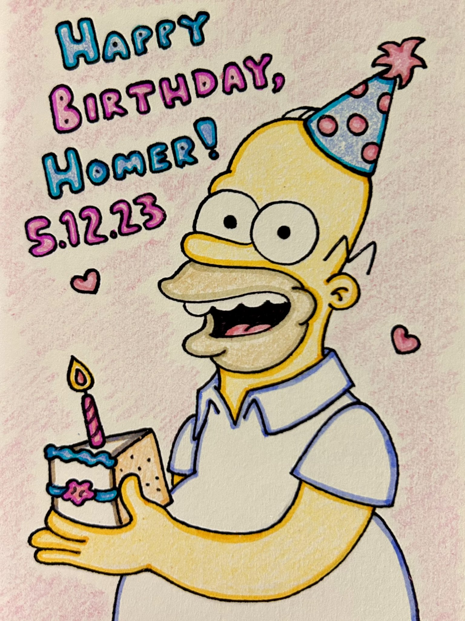 Happy Birthday Simpsons