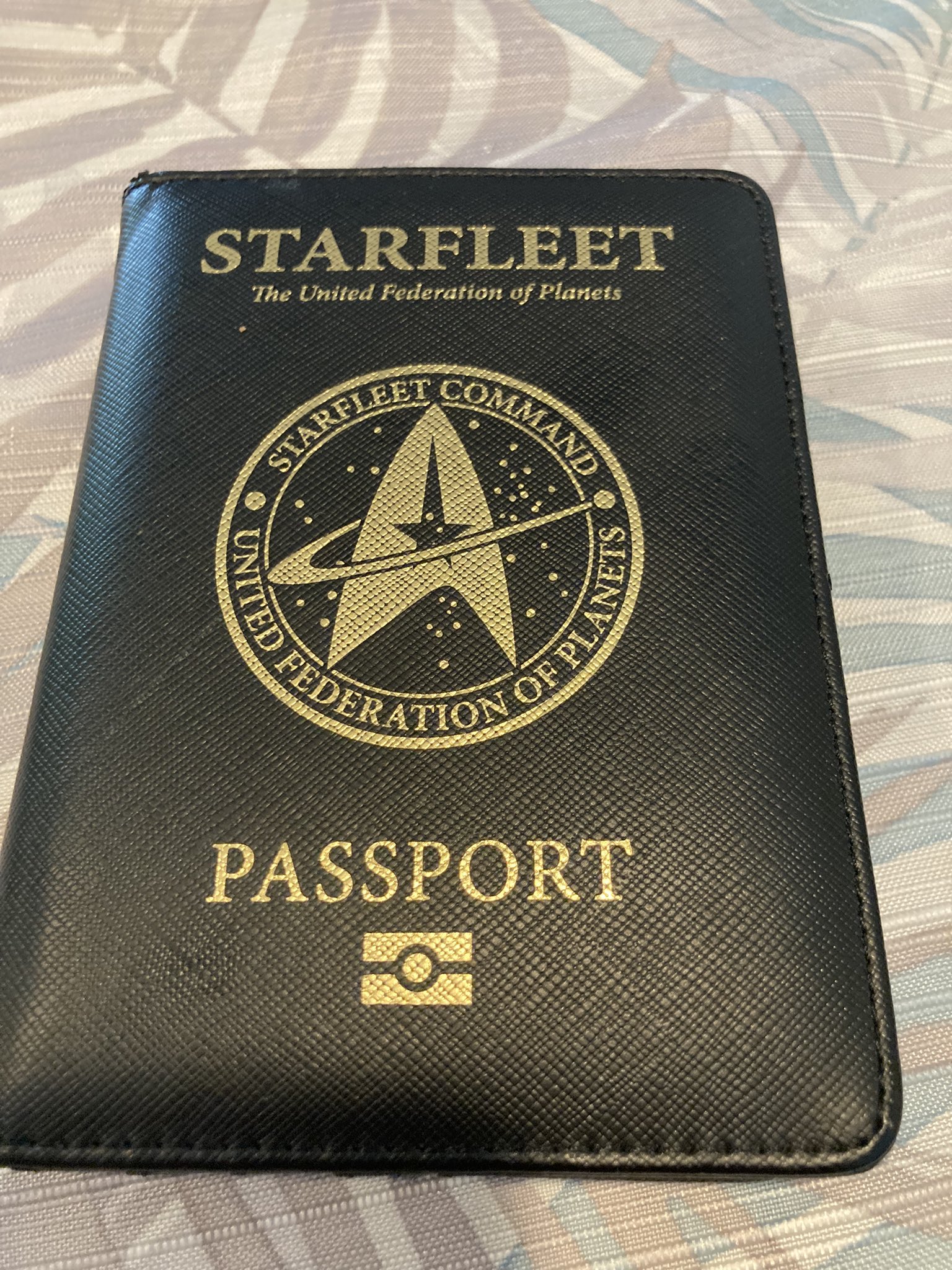 United Federation Of Planets Passport Cover