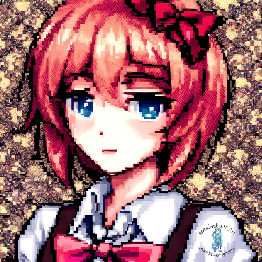 AlderabanAI_Art🔞 on Twitter: "DDLC pixel Art #DDLC #DokiDokiLiteratureClub #AIart"
