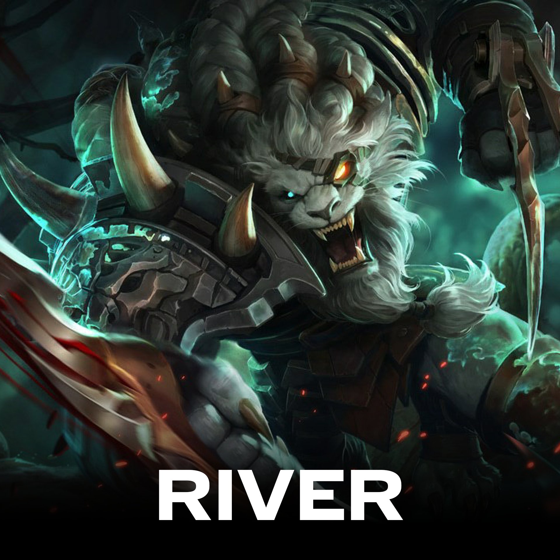 Rengar Splash Art Hintergrundbild