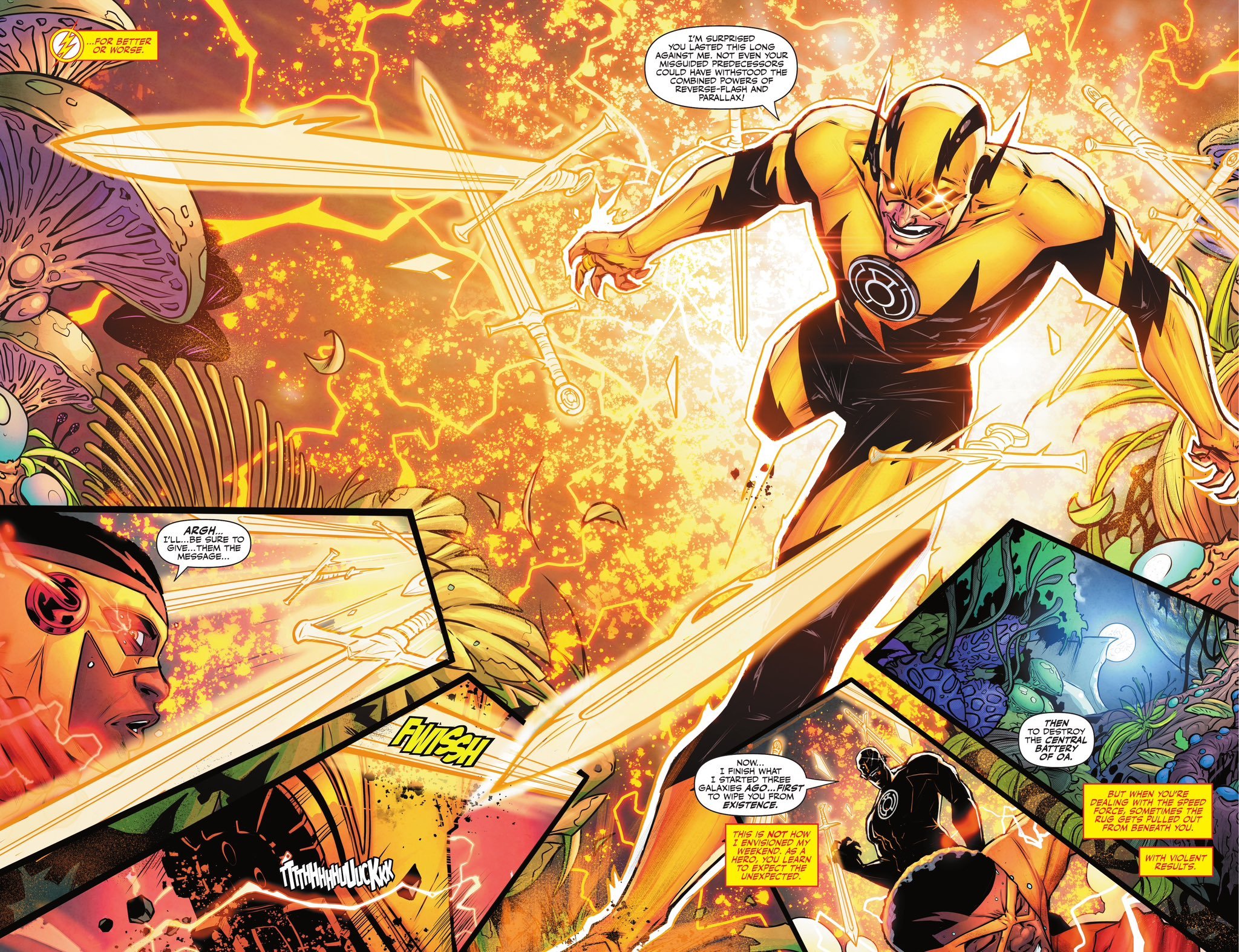 Orange Lantern Flash