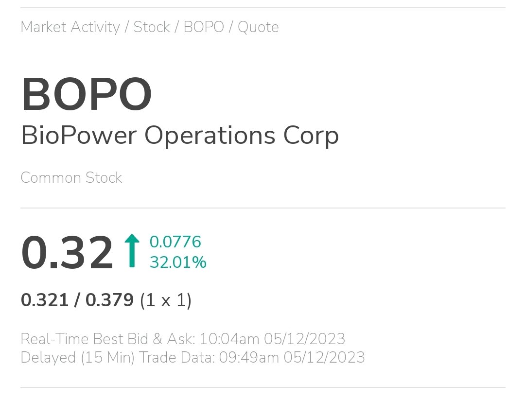SheepWolf 💫 on Twitter: "$BOPO BEAUTIFUL CLIMB IN PROGRESS! GREAT NEWS!"