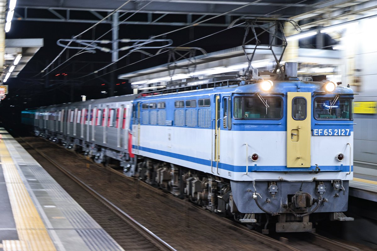 しん鉄 on Twitter: "2023/05/12(金) 9866レ EF65 2127"