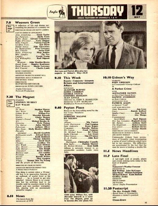 Graeme Wood on Twitter: "TV📺12/5/66 ITV 4.35:The Romper Room 5.0:Junior Criss Cross Quiz 5.25 ...