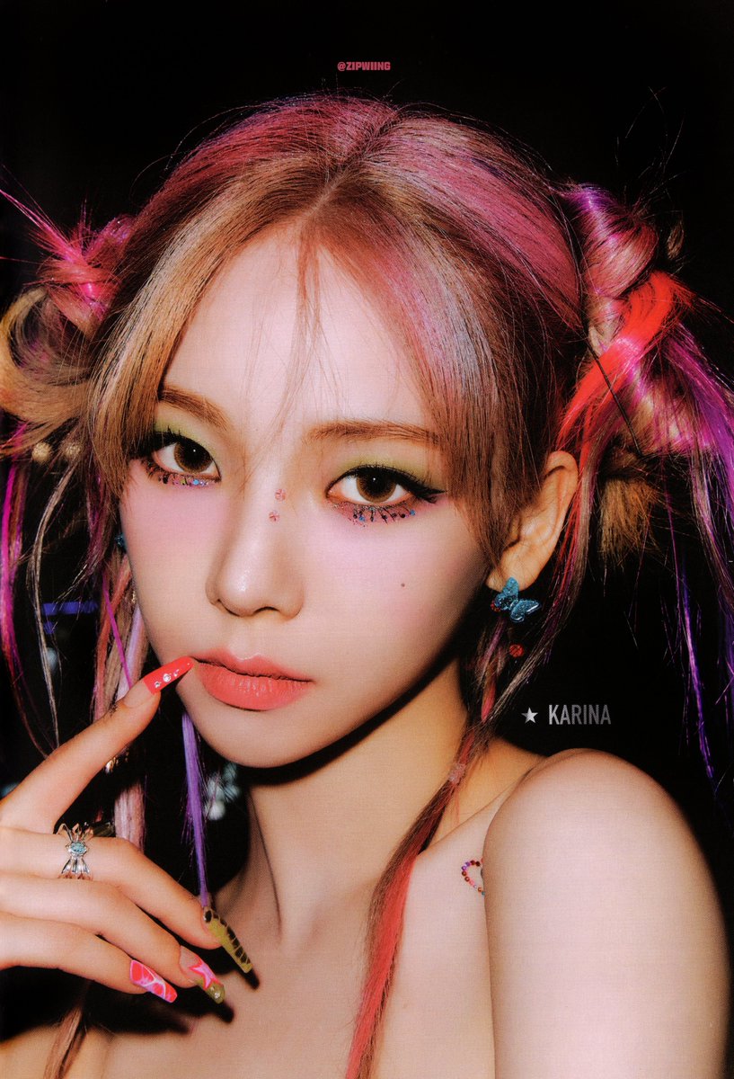 ZW🖇 on Twitter: "SCAN 에스파 - 마이월드 진 스파이시 버전 포토북 스캔 Aespa - MY WORLD ZINE SPICY ver. Photobook ...