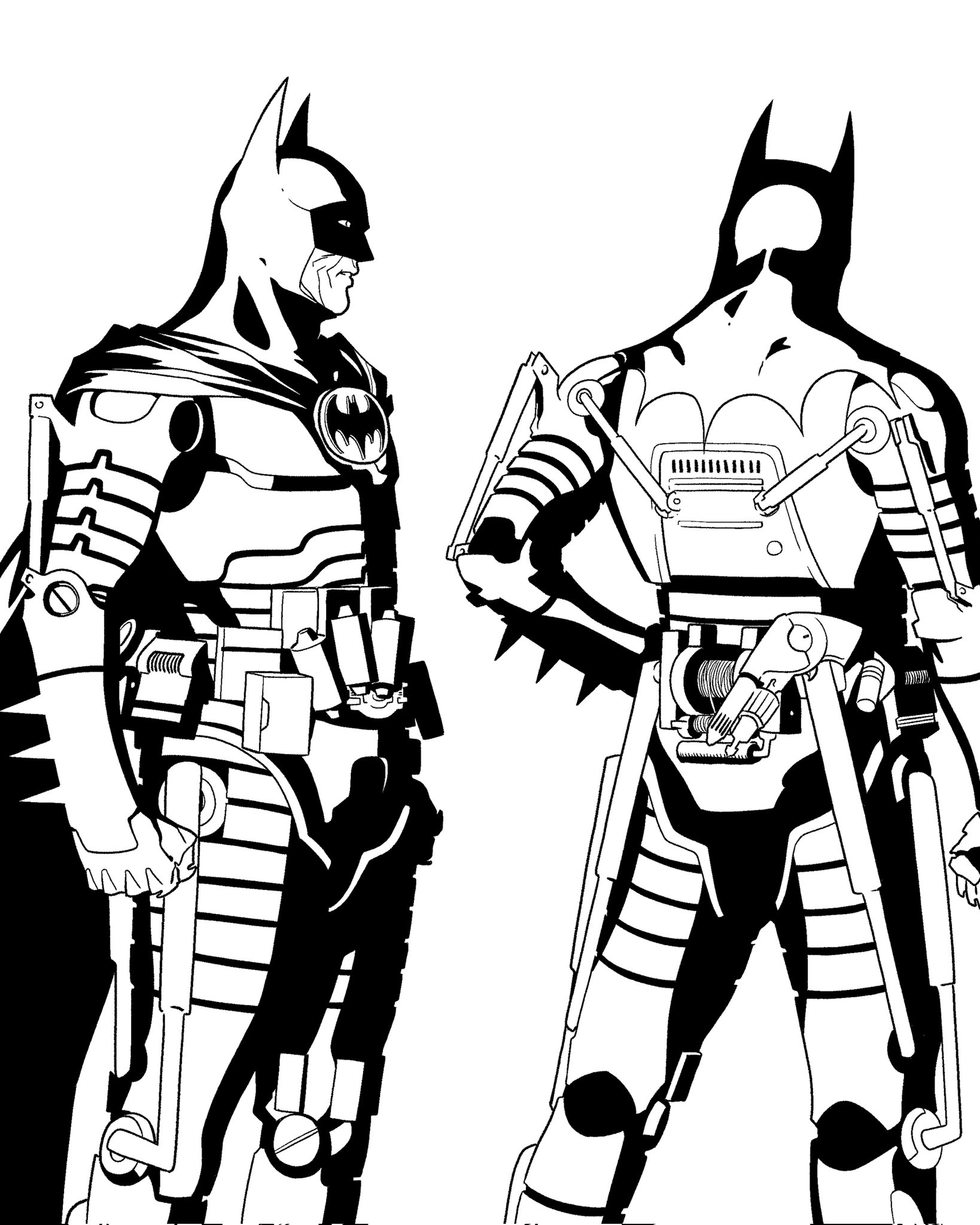 Batman Arkham Coloring Pages