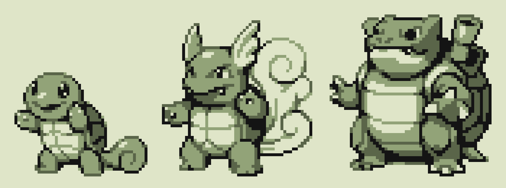 Blastoise Sprite Sheet