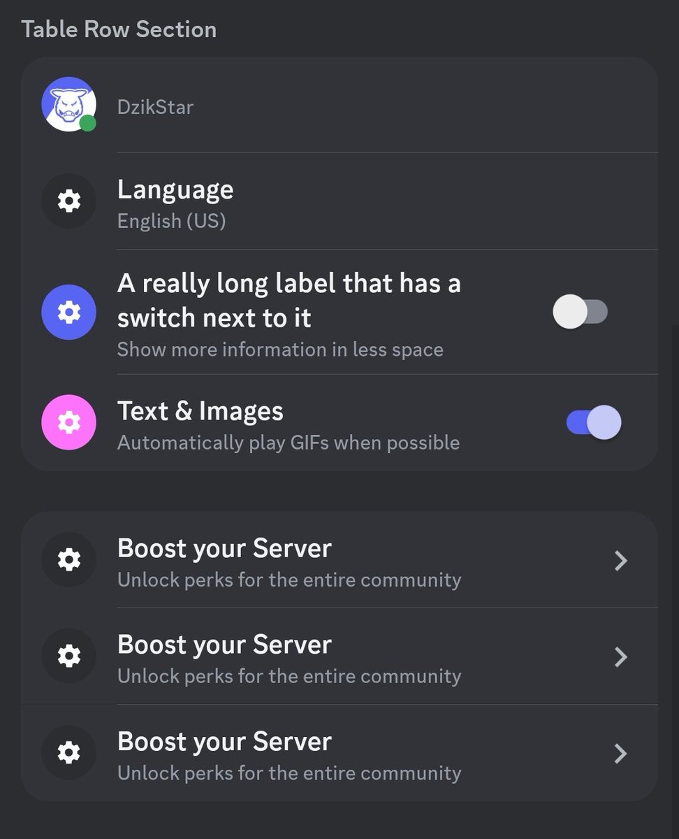 Wumpus Central on Twitter: "Discord have added new tab into mobile staffOnly Design Systems ...