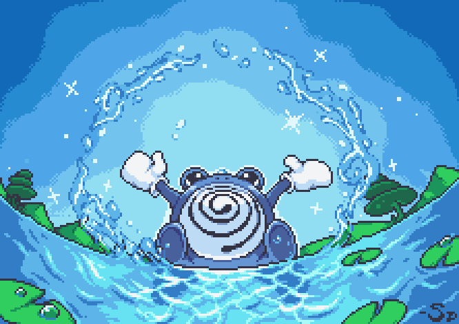 Poliwhirl Wallpaper