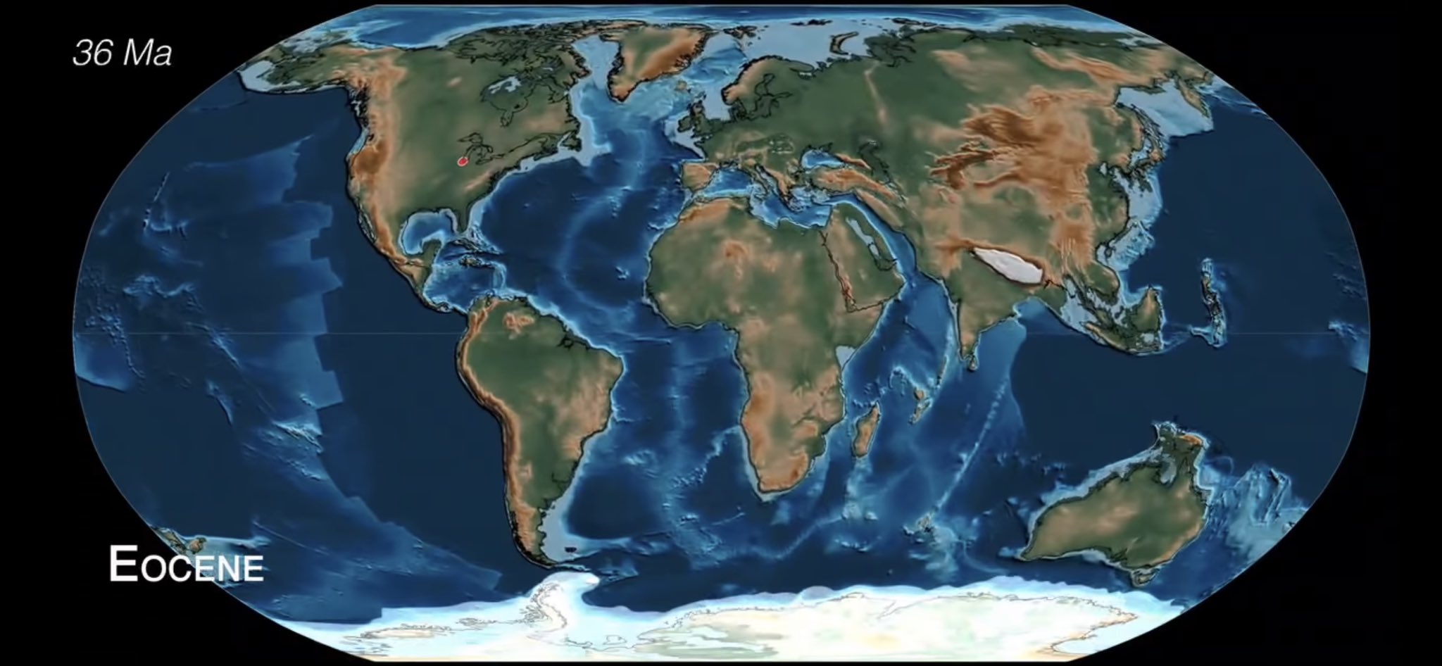 Tethys Sea Map