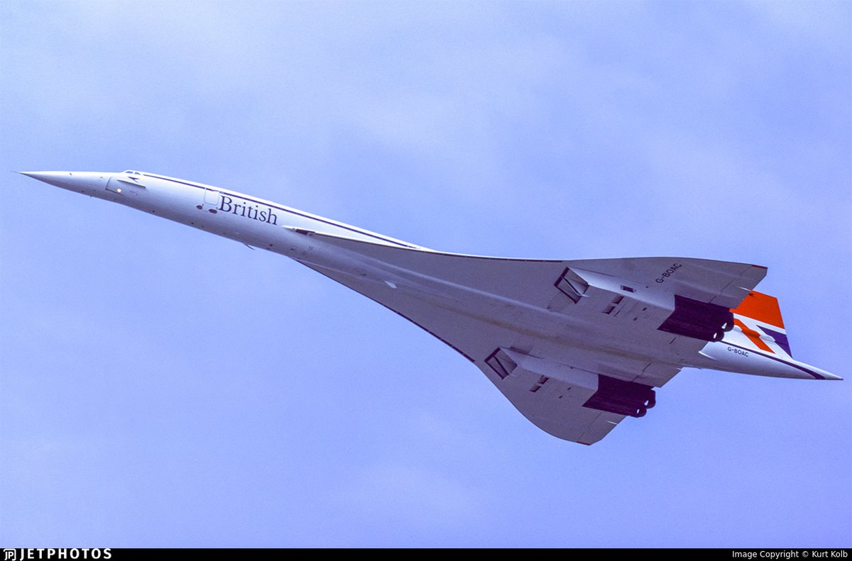 JetPhotos on Twitter: "A British Airways Concorde at Farnborough, 1984. https://jetphotos.com ...