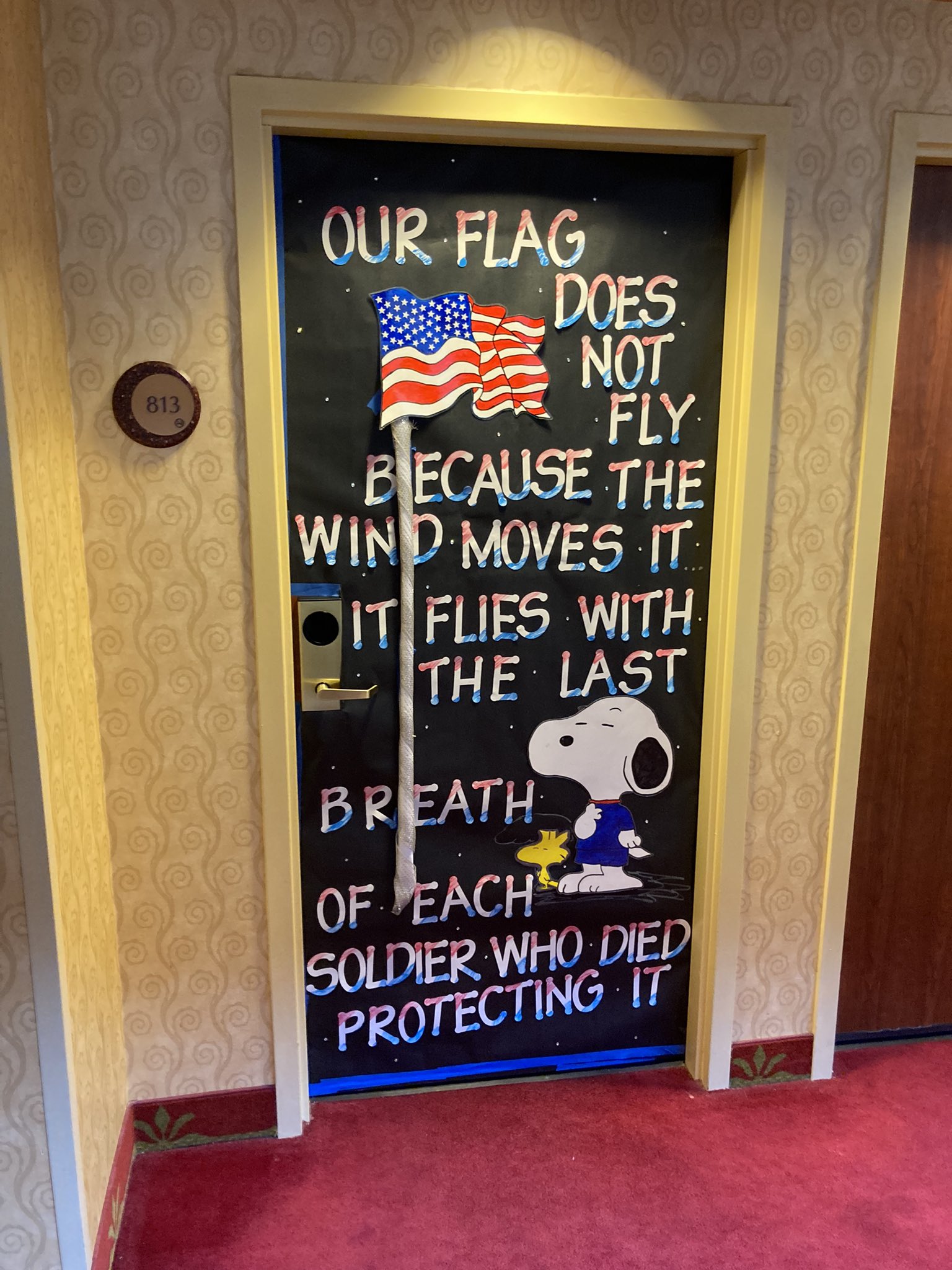 Snoopy Classroom Door Decoration