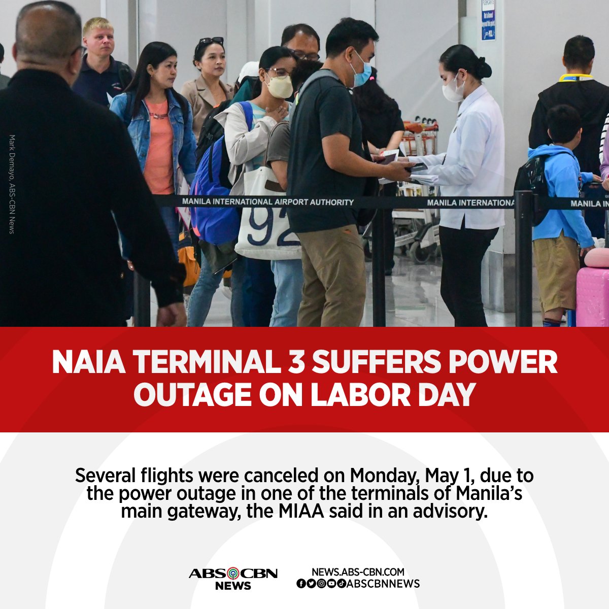 Abs Cbn News On Twitter Naibalik Na Ang Suplay Ng Kuryente Sa Naia