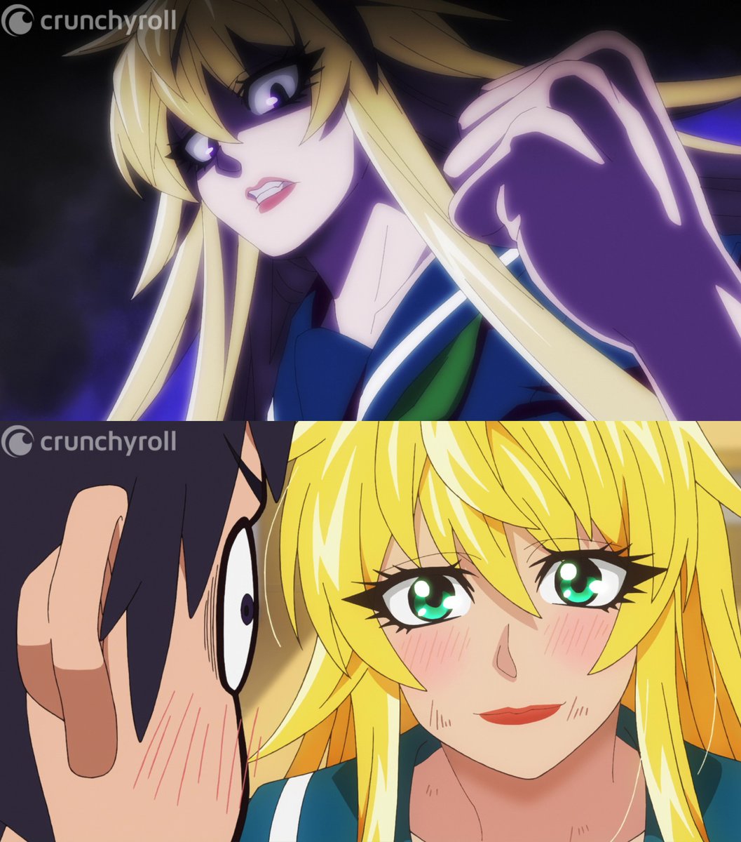 Crunchyroll On Twitter The Two Faces Of Ranna 💙 Via Rokudos Bad Girls