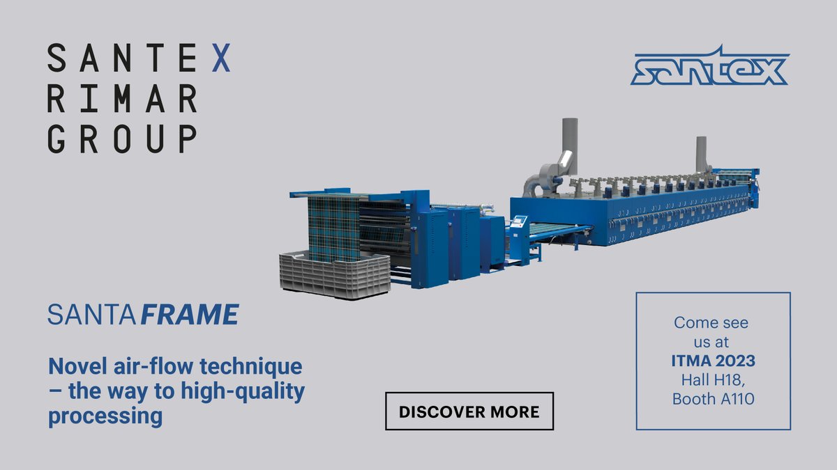 The Textile Magazine on Twitter: "This innovative stenter frame combines unrivaled performance ...