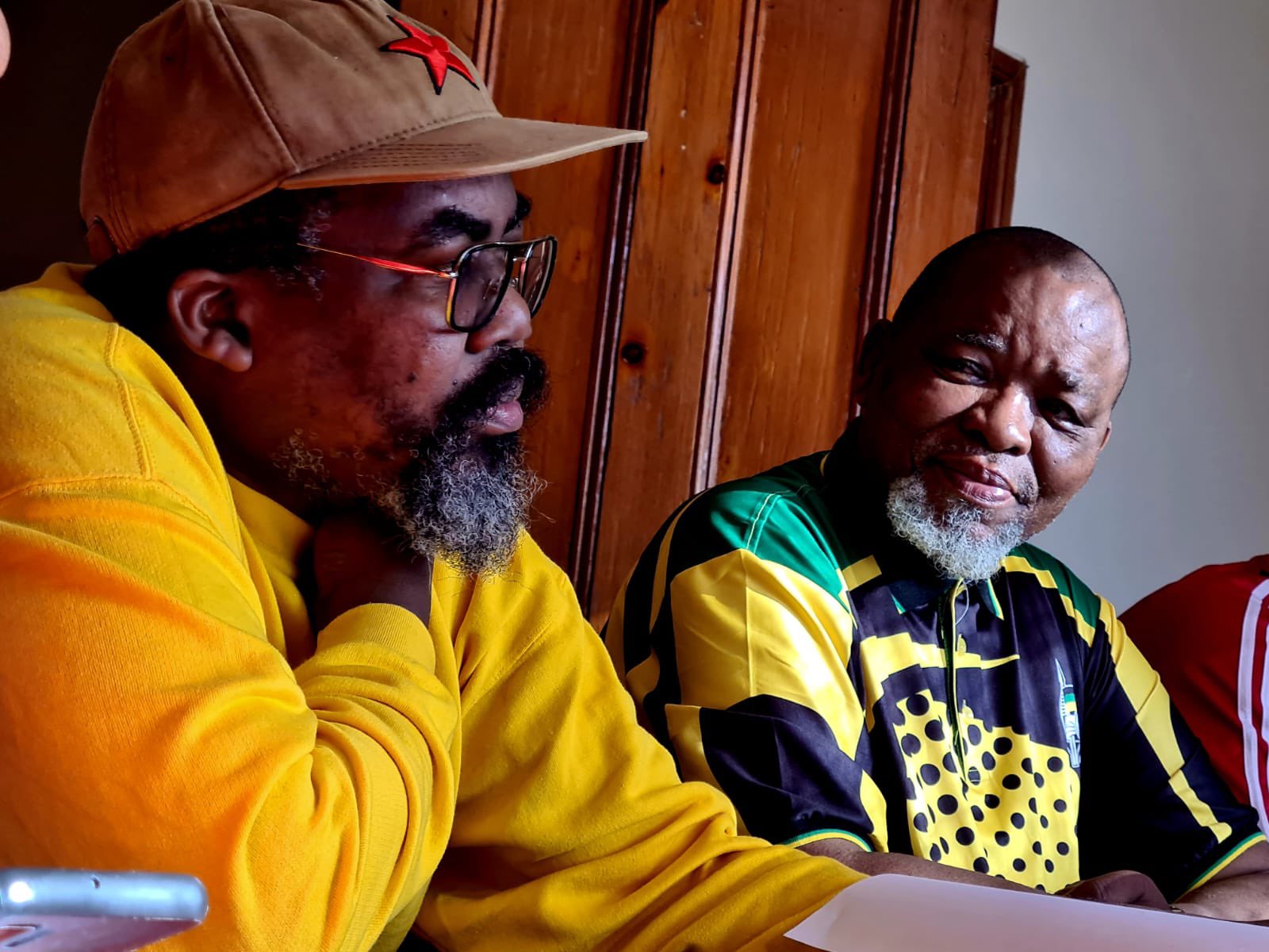 African National Congress on Twitter: "ANC National Chairperson, Comrade @GwedeMantashe1 ...