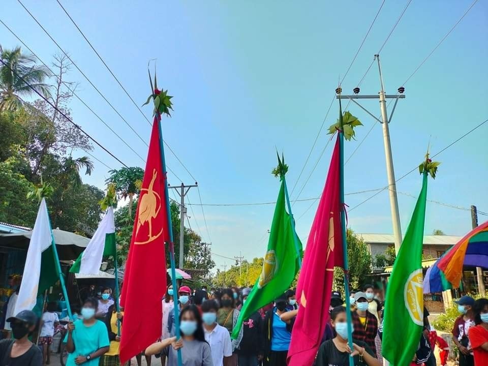 Khit Thit Media On Twitter လောင်းလုံးမြို့နယ်တွင် စစ်အာဏာရှင် တော်လှန