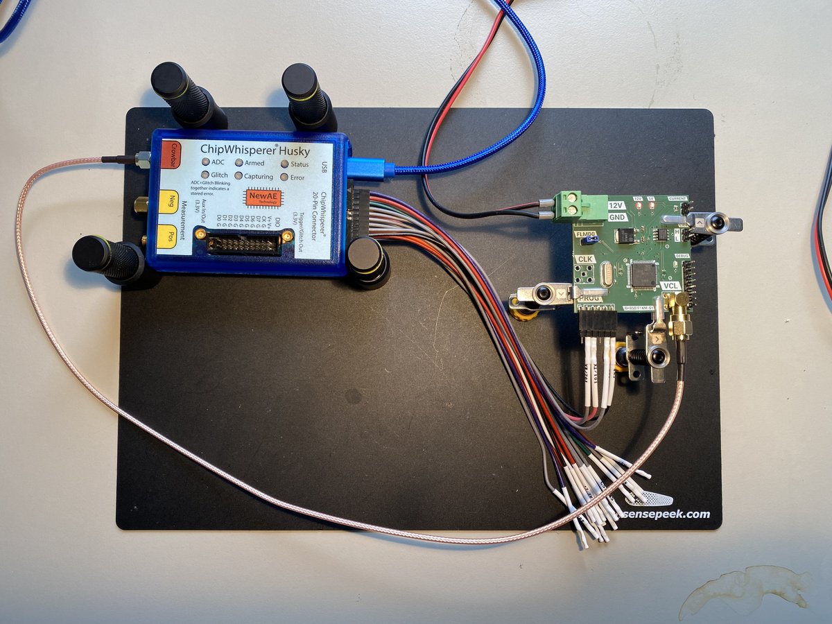 Willem Melching on Twitter: "My ChipWhisperer Husky just arrived! Turns out the RH850/F1KM-S1 ...