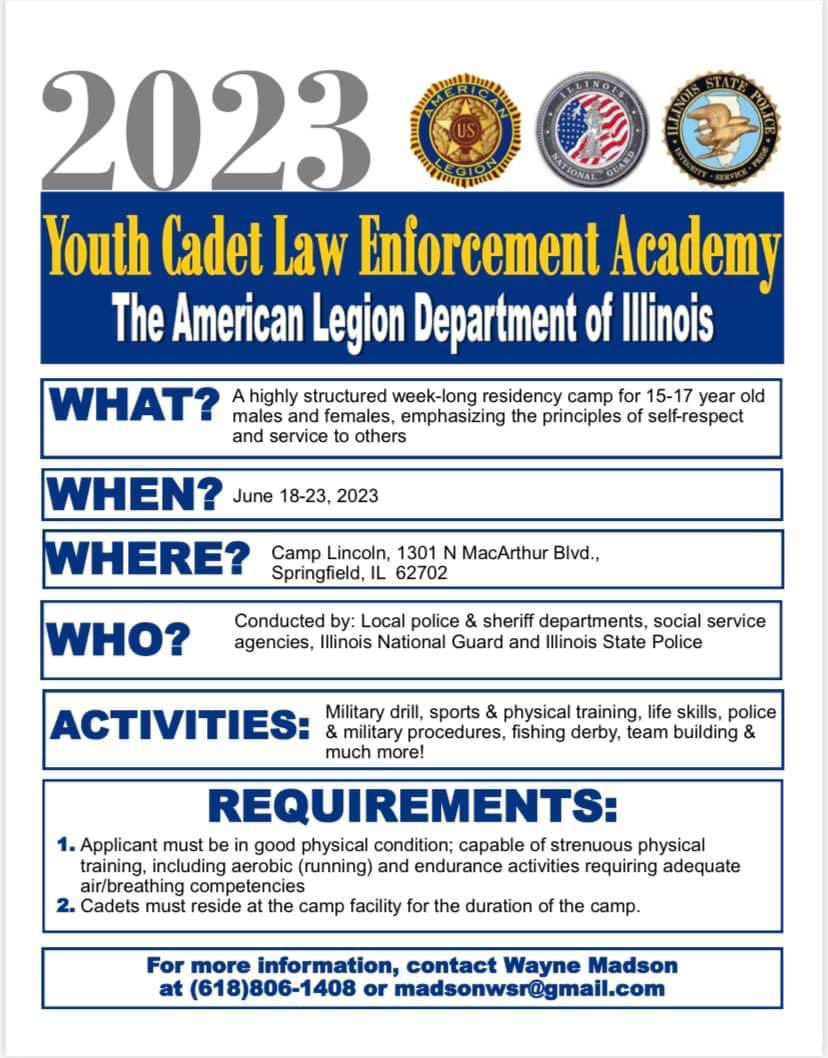 IllinoisStatePolice on Twitter: "RT @Illinoistrooper: The 2023 Youth ...