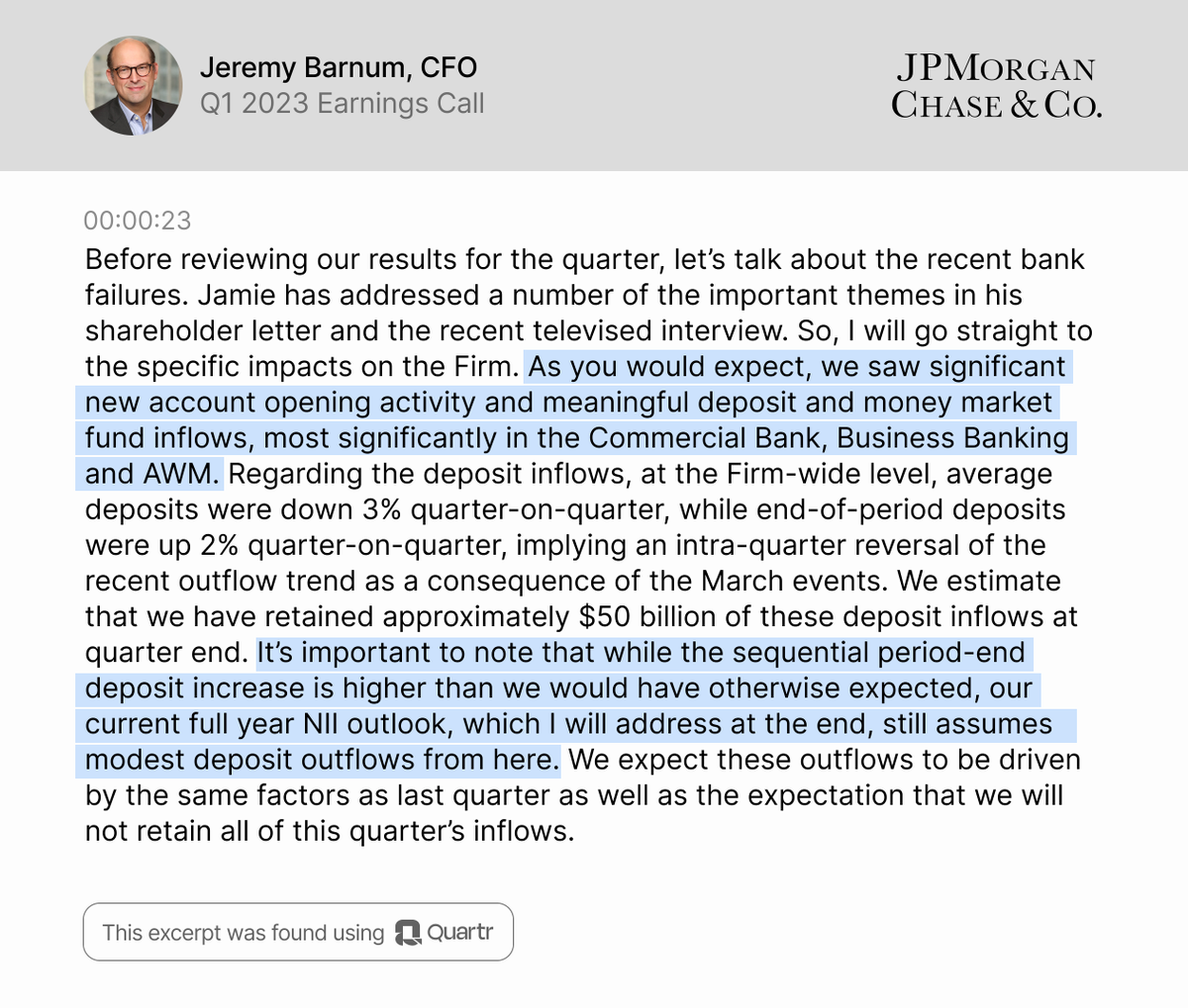 With $JPM taking over $FRC, we thought it would be a great time to look ...
