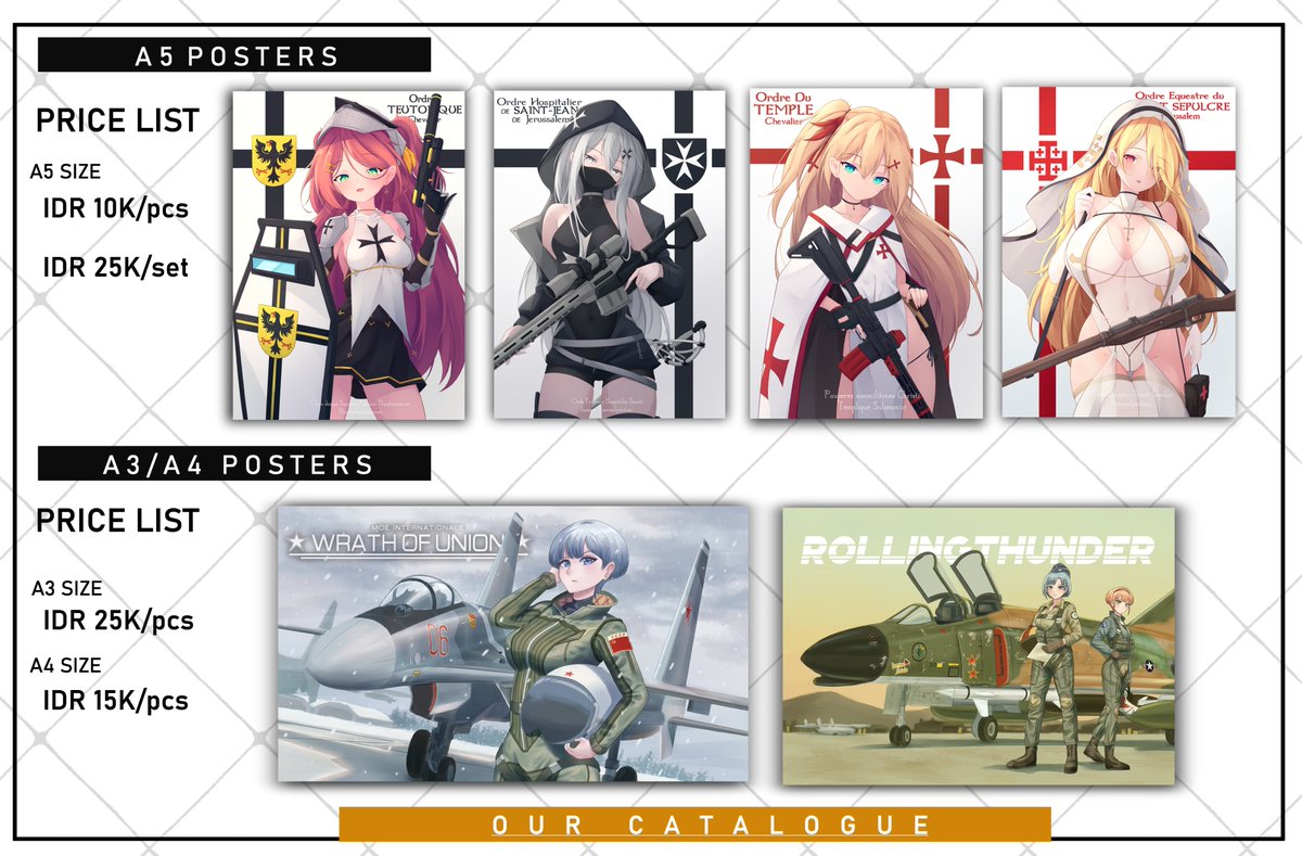 Moe_Internationale | CF-16 F-04 on Twitter: "The goodies catalog It's here! Me and ma Boi @Tejo ...