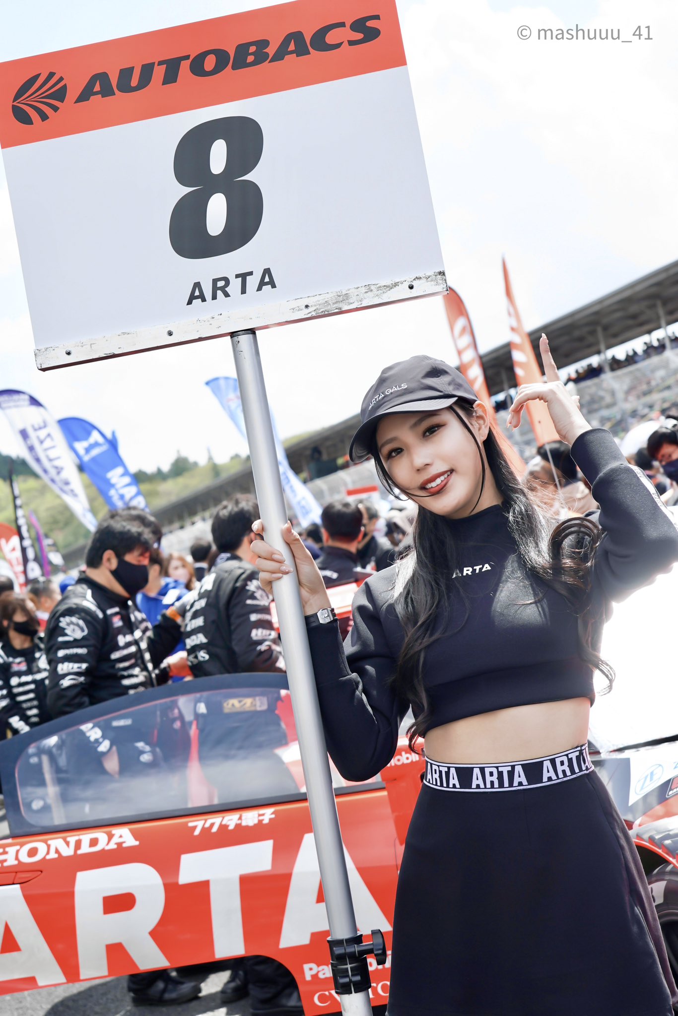 mashuuu on Twitter: "美女 on the GRID 🔥 2023 ARTA GALS #8 真木しおり (@MakiSiori) #16 沢すみれ (@sumiresour ...